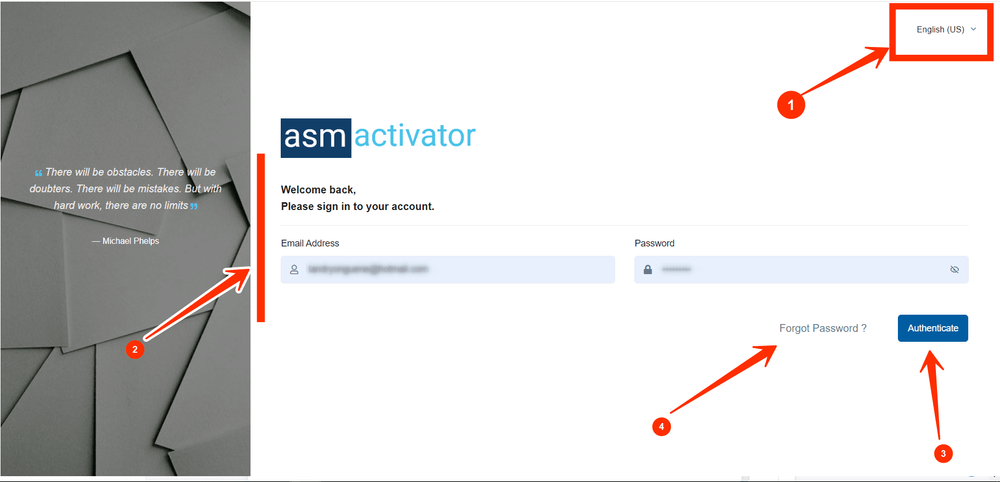 Quick Start - ASM Activator Documentation